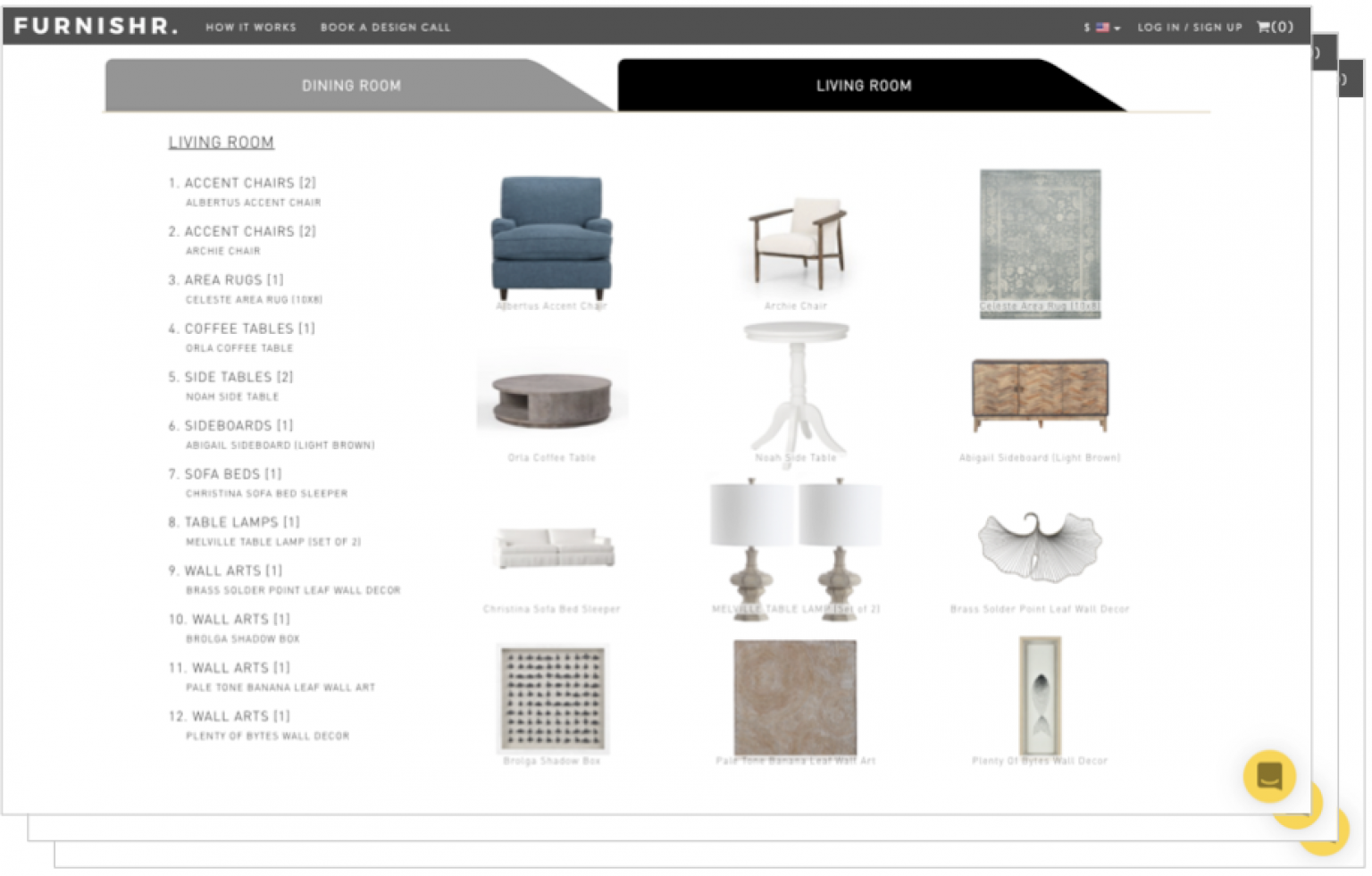 Furnish your entire home in a day with Furnishr's turnkey solution